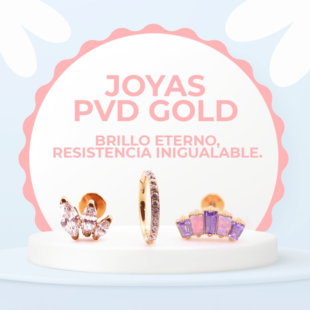 Joyas PVD Gold: Brillo eterno, resistencia inigualable – Helix Body ...