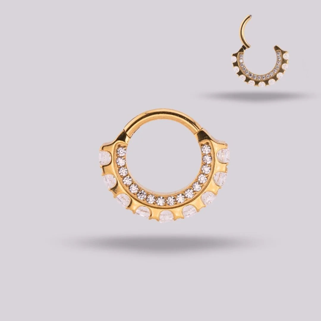 Aro Clicker Radiance · Titanio Grado Implante – Helix Body Jewelry ...