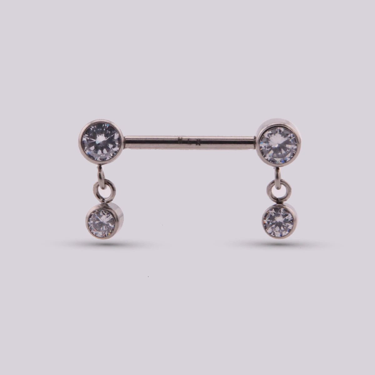 Piercing Pezon Kyara - Piercing en Titanio y Oro 18k - Helix Body ...