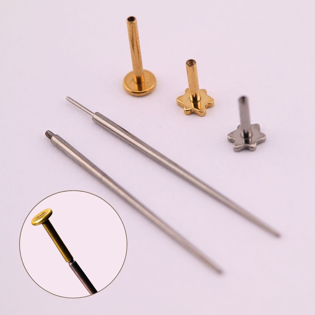 Easy Piercing Tool - Piercing en Titanio y Oro 18k - Helix Body Jewelry ...