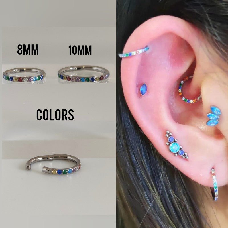 Piercing Clicker Colors | Helix Body Jewelry